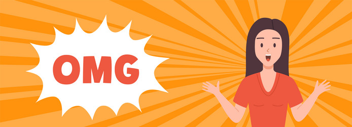 OMG Woman Vector Images (over 550)