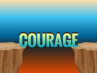 Word Courage Vector Images (over 1,000)