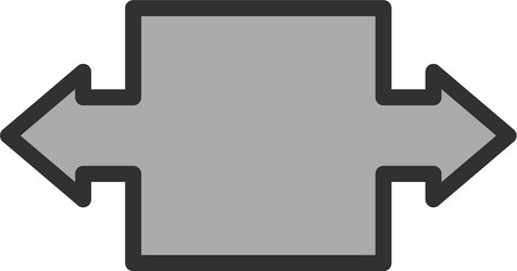 Dual arrow icon Royalty Free Vector Image - VectorStock