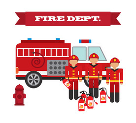 Cartoon fire escape transport dot Royalty Free Vector Image