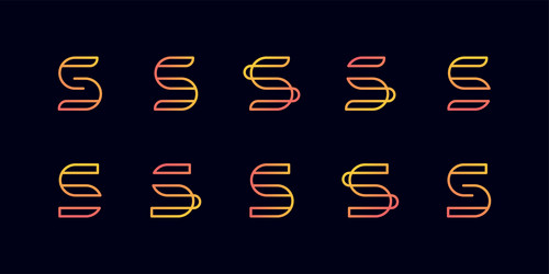 Stylish Font Letter S Vector Images (over 5,000)