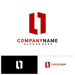 One logo template creative o 1 logo design Vector Image
