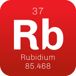 Rubidium Periodic Table Vector Images (32)