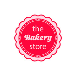 Red round tag Royalty Free Vector Image - VectorStock