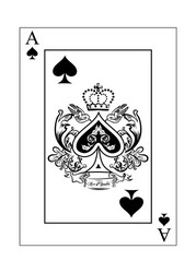 Ace of Spades Vector Images (over 13,000)