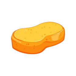 Hygiene sponge kitchen cartoon Royalty Free Vector Image
