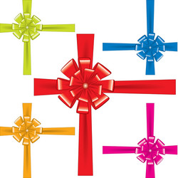 Collection of ribbons for design Royalty Free Vector Image