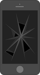 Broken Phone Icon Vector Images (over 8,100)