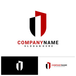 One logo template creative o 1 design Royalty Free Vector