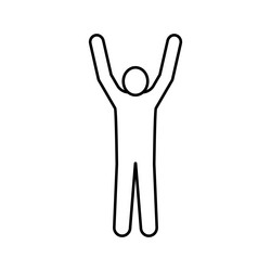 Stick Figure Arms Up Vector Images (over 340)