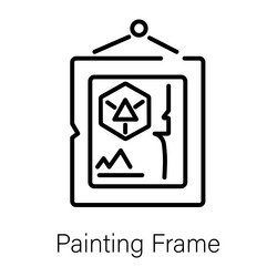 Classic painting Royalty Free Vector Image - VectorStock