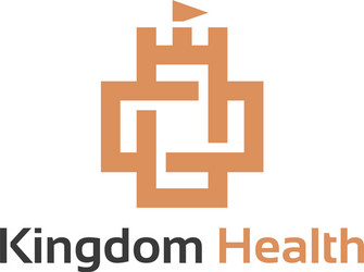 Health king logo designs concept healthcare Vector Image