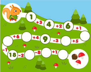 Complete picture educational children game kids Vector Image