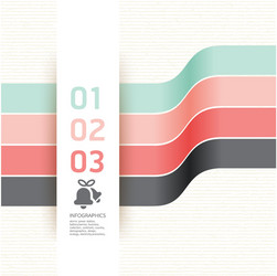 Modern design template used for number banner Vector Image