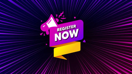Registration Banner Vector Images (over 3,600)