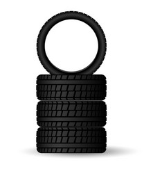 Stack of Tires Vector Images (over 1,300)
