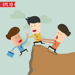 Helping Cartoon Another Vector Images (82)