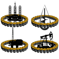 Petroleum products Royalty Free Vector Image - VectorStock
