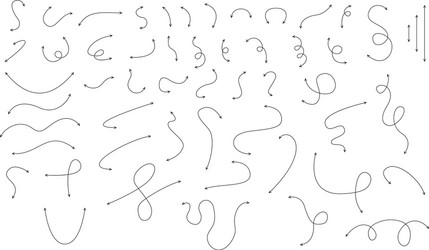 Two Way Curved Arrow Vector Images (over 550)