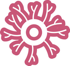 Organs logo concept template internal Royalty Free Vector