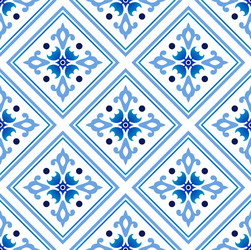 Vintage tile pattern design Royalty Free Vector Image