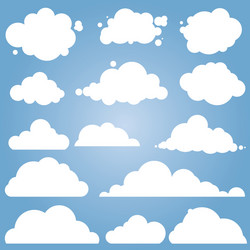 Cloud Cutout Vector Images (over 2,000)