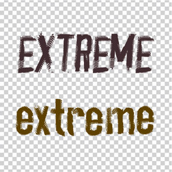 Extreme Font Vector Images (over 2,600)