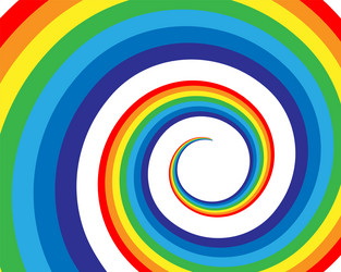 Rainbow colorful abstract design color graphic Vector Image