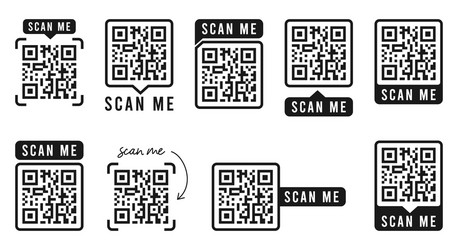 Qr Code Frame Vector Images (over 460)