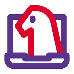 Trojan a malicious software used to hack computers