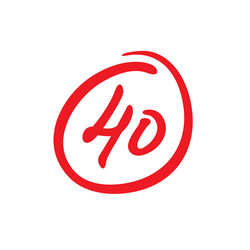 Zero test score bad school exam results grade Vector Image