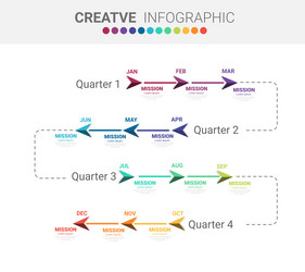 12 Month Vector Images (over 7,200)