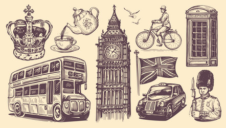 England Sketch Vector Images (over 2,100)