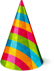 Party hat Royalty Free Vector Image - VectorStock