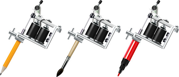 Tattoo Machine Vector Images (over 4,400)