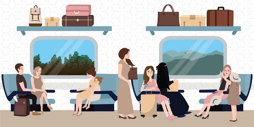 Train Inside Vector Images (over 4,400)