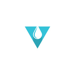 Av water logo Royalty Free Vector Image - VectorStock