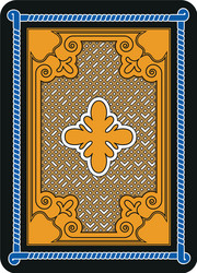 Playing Card Back Vector Images (over 4,400)