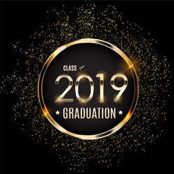 On black graduations Royalty Free Vector Image