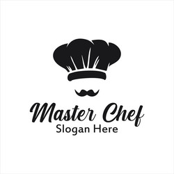 Pro chef logo Royalty Free Vector Image - VectorStock