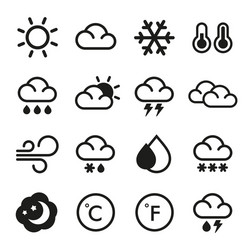 Weather Icon Black and White Vector Images (over 42,000)