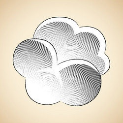 Woodcut Clouds Drawing Vector Images (over 180)