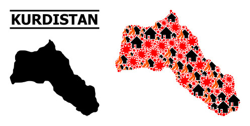 Kurdish map kurdistan Vector Images & Graphics for Commercial Use ...