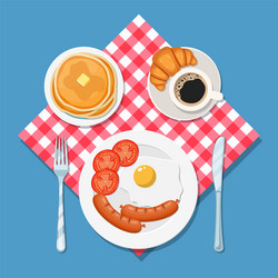Breakfast Royalty Free Vector Image - VectorStock