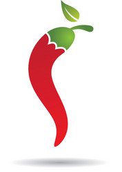 Chili symbol Royalty Free Vector Image - VectorStock