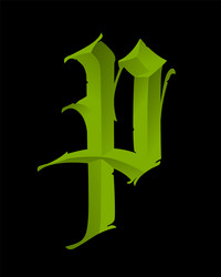 P Calligraphy Font Style Vector Images (over 930)