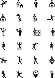 Human Movement Vector Images (over 15,000)