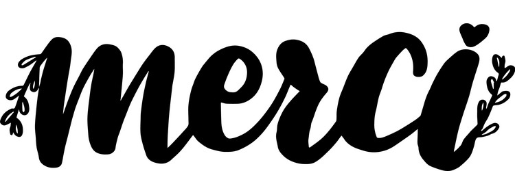 Merci Calligraphy Font Style Vector Images (67)