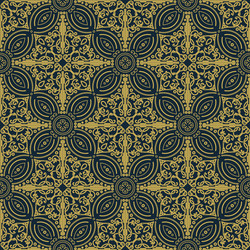 Border arabic pattern Royalty Free Vector Image