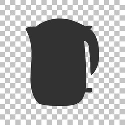 Electric kettle sign Royalty Free Vector Image